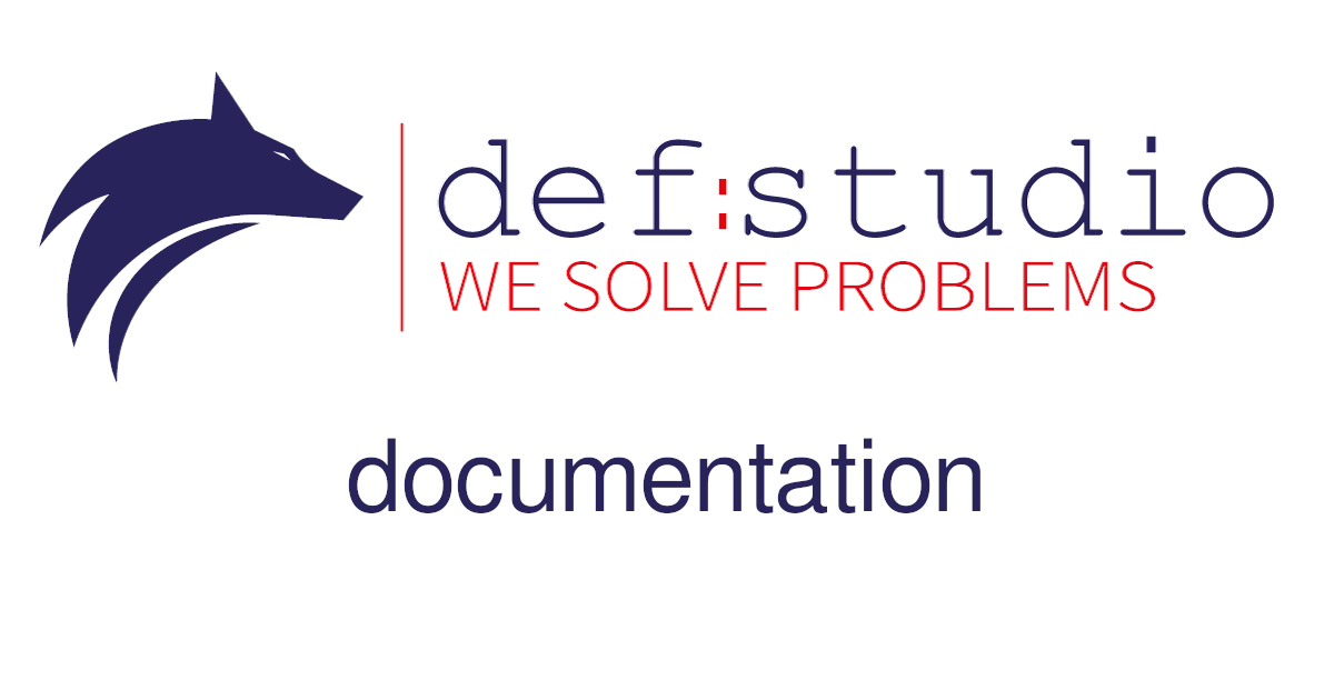 All Packages | def:studio docs